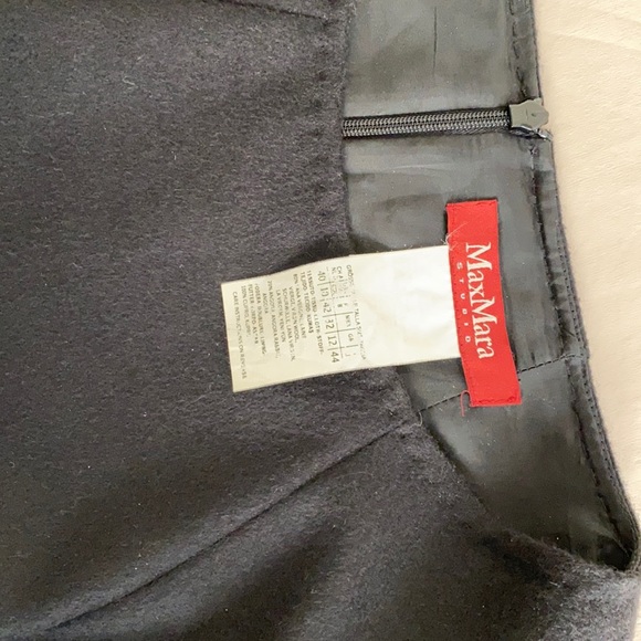 MaxMara | Dresses | Max Mara Studio Topdress Uk 2 Us 8 Black | Poshmark